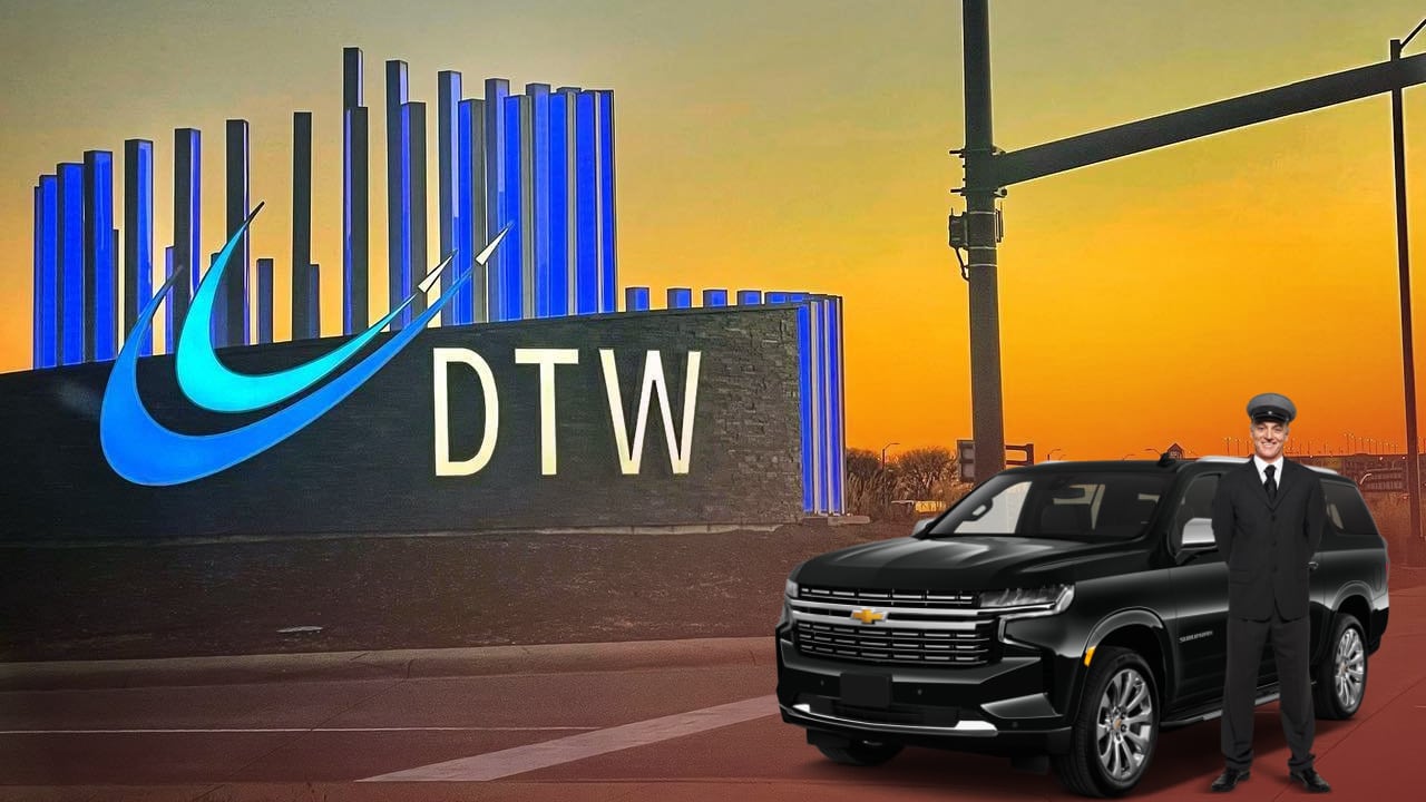Detroit Airport Transportation | Reliable DTW Black Cars