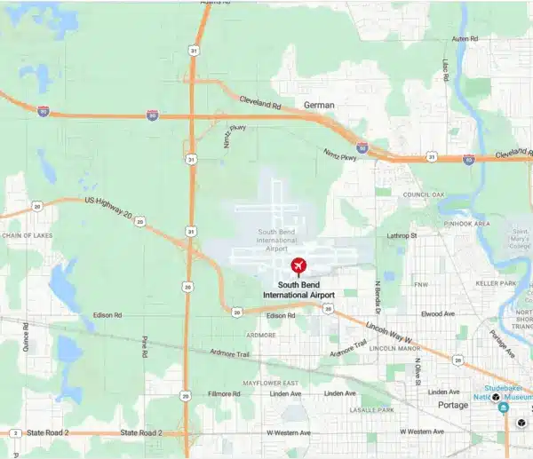 No. 1 South Bend Airport Car Service | Safe Airport Transfer